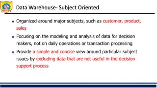 Data Warehouse and Architecture, OLAP Operation | PDF