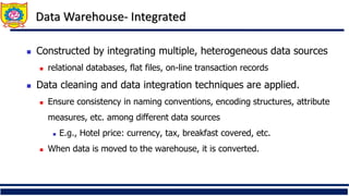 Data Warehouse and Architecture, OLAP Operation | PDF