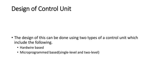 COMPUTER SYSTEM ARCHITECTURE UNIT 3 FULL SLIDES | PPTX