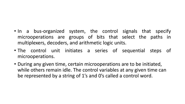 COMPUTER SYSTEM ARCHITECTURE UNIT 3 FULL SLIDES | PPTX