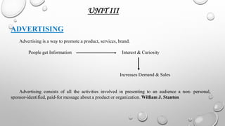 unit 3 advertisement Contemperorary Marketing | PDF