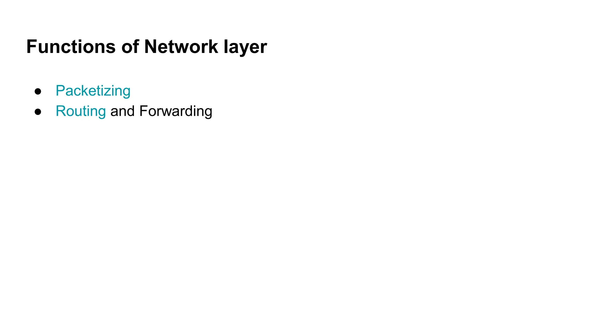 Unit 3 Network Layer And Protocols Pptx