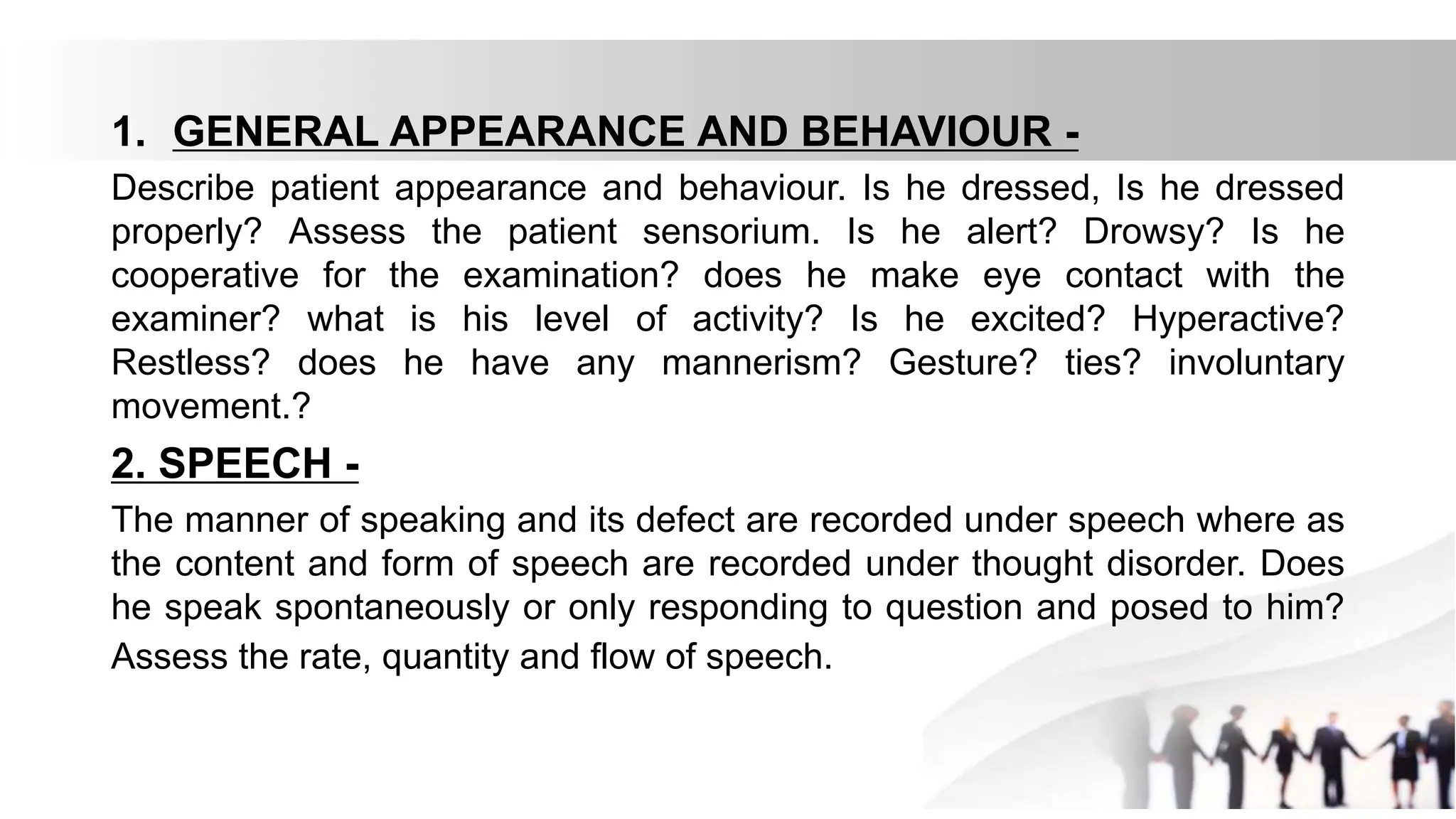 UNIT 3. ASSESSMENT OF MENTAL HEALTH STATUS | PPTX