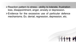 UNIT 3. ASSESSMENT OF MENTAL HEALTH STATUS | PPTX