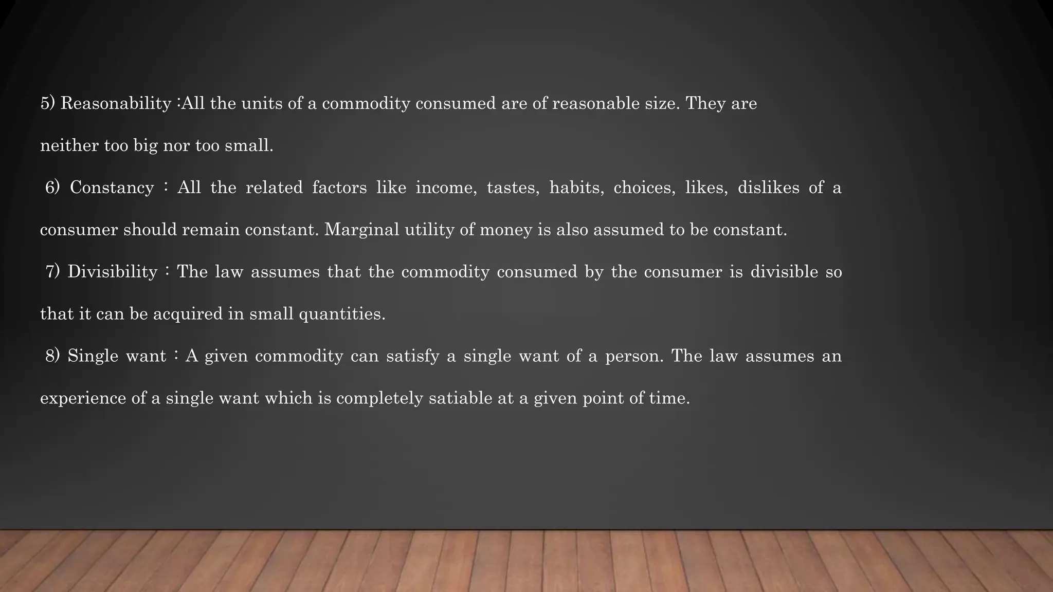 Utility, Related Concepts and Law of DMU. | PPTX