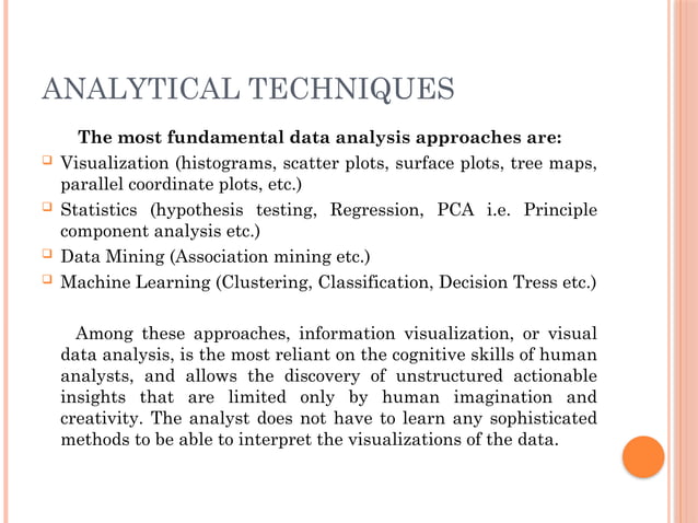 Data Visualisation In Data Analytics With Python Ppt