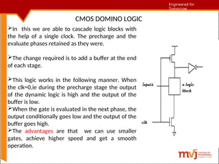 Dynamic CMOS and Domino logic design .ppt | Programming Languages | Computing