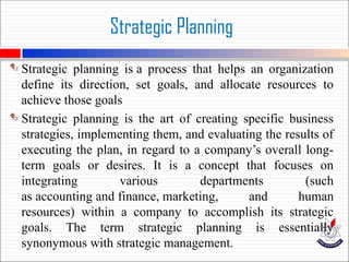 Strategies and Policies, Principles of Policy Formulation | PPTX