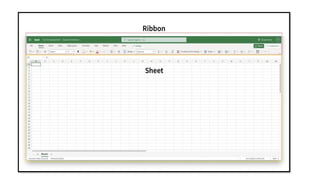 UNIT 3 Excel basics and concept part one | PPTX