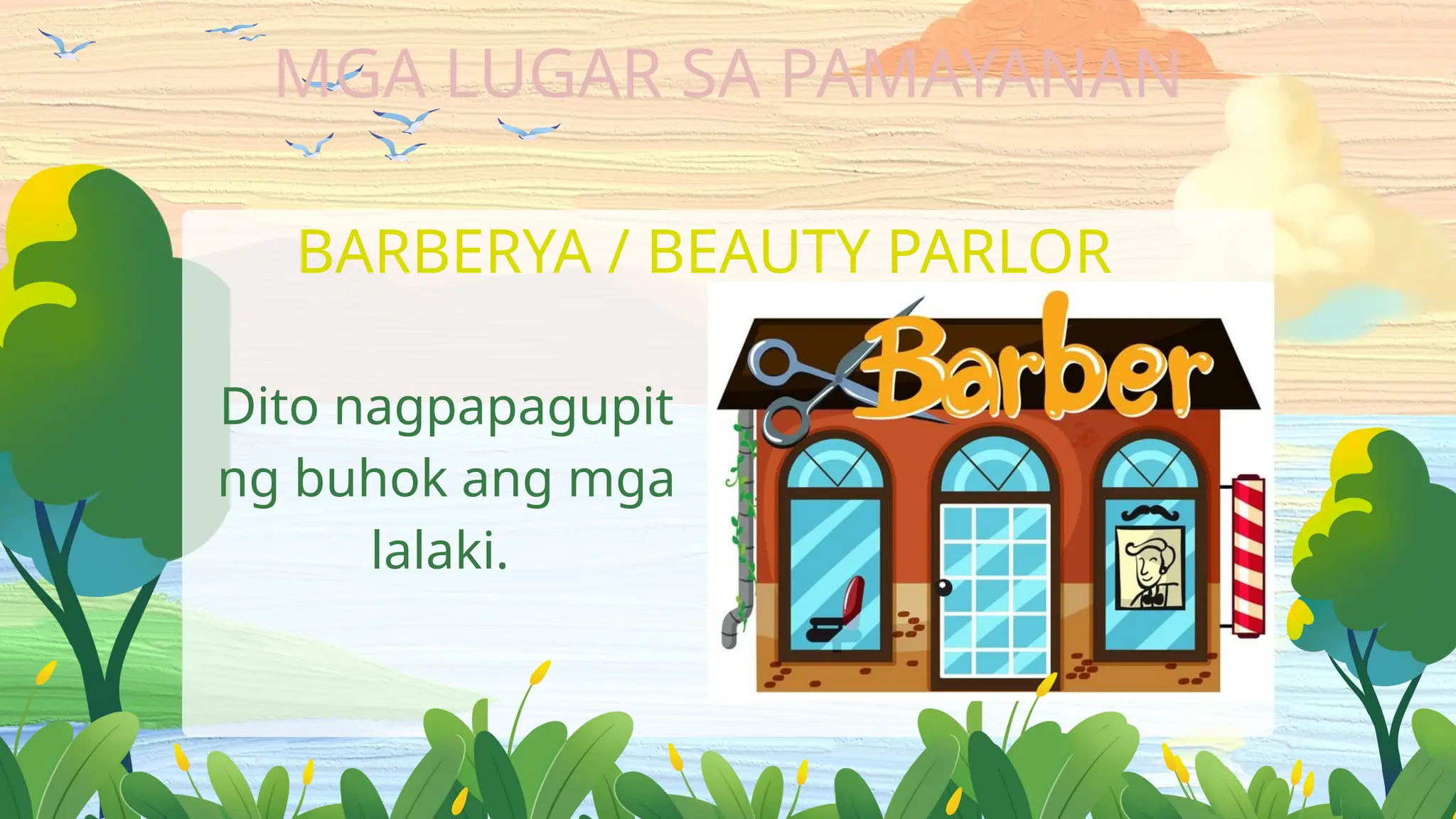 MAKABANSA - pamayanan- mga lugar sa pamayanan - ikatlong markahan | PPTX