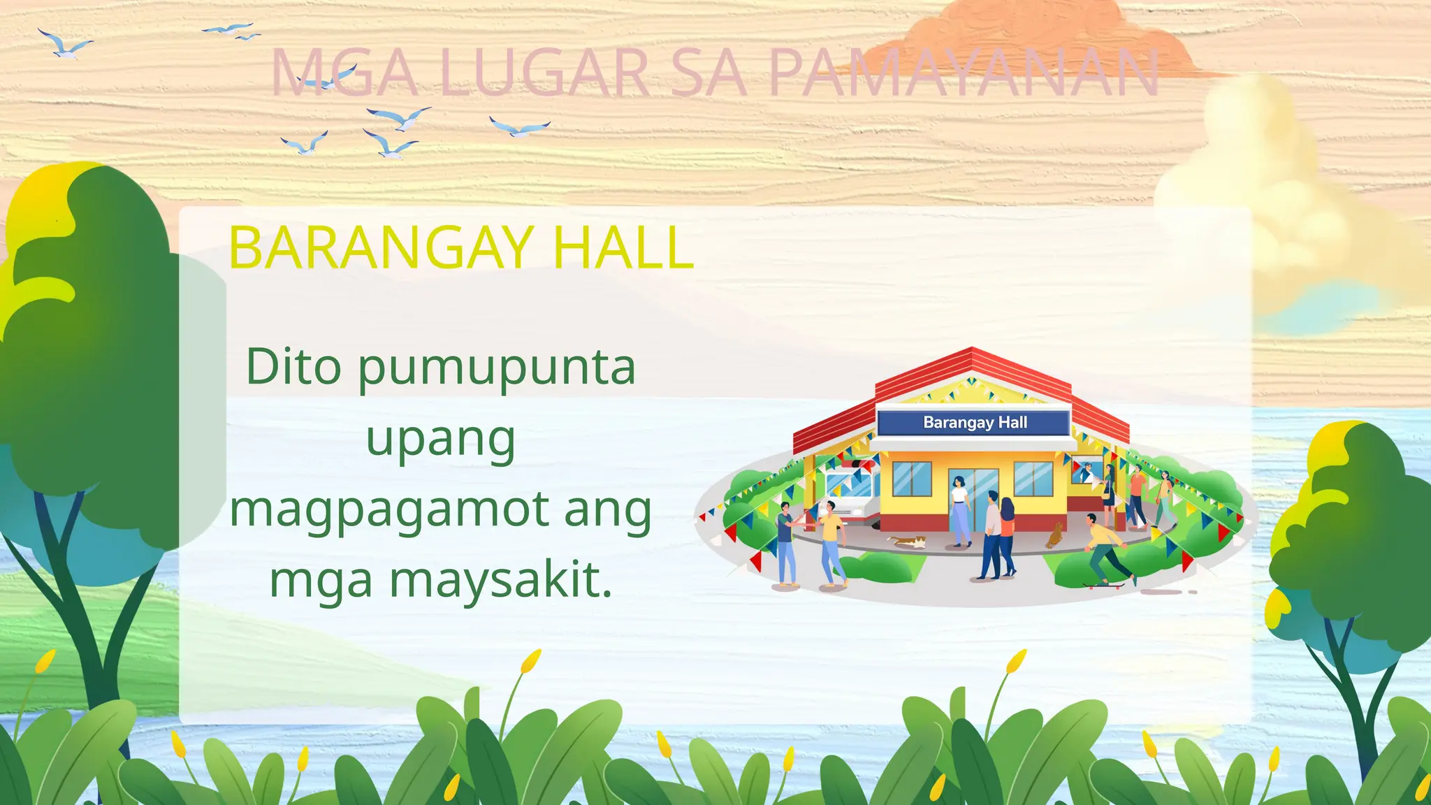 MAKABANSA - pamayanan- mga lugar sa pamayanan - ikatlong markahan | PPTX