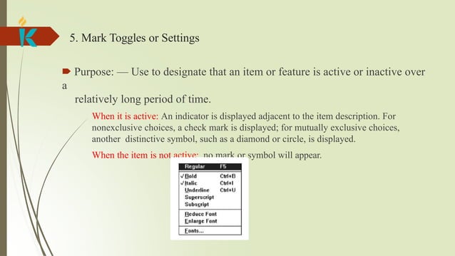 unit -System menus and navigation schemes | PPT