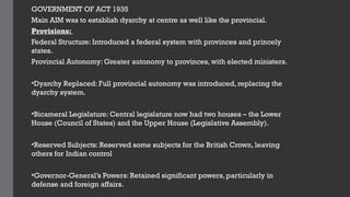 UNIT 3 Development of Legislature Authorities in India | PPTX