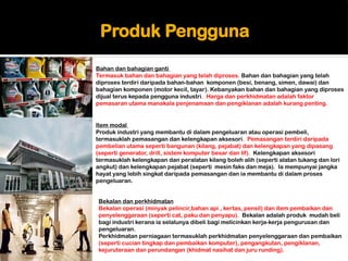 UNIT 3 - CAMPURAN PEMASARAN 4P - PRODUK | PPTX