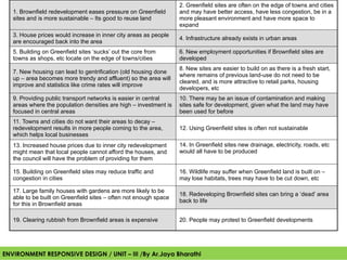 Sustainable Development: Greenfield vs Brownfield Projects and ...