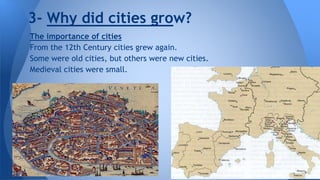 Unit 3 - Medieval cities - 2º eso | PPTX | Woodworking | Arts and Crafts