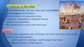 Unit 3 - MEDIEVAL CITIES - 2º ESO bil | PPTX