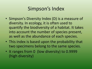 Measuring Biodiversity | PPTX