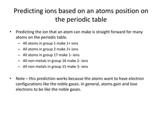 Unit 3 3 ions | PPT