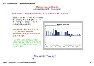Unit 3.3 macroeconomic models | PPT