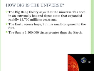 Unit 3 -4-Universe, Solar System and Earth | PPT