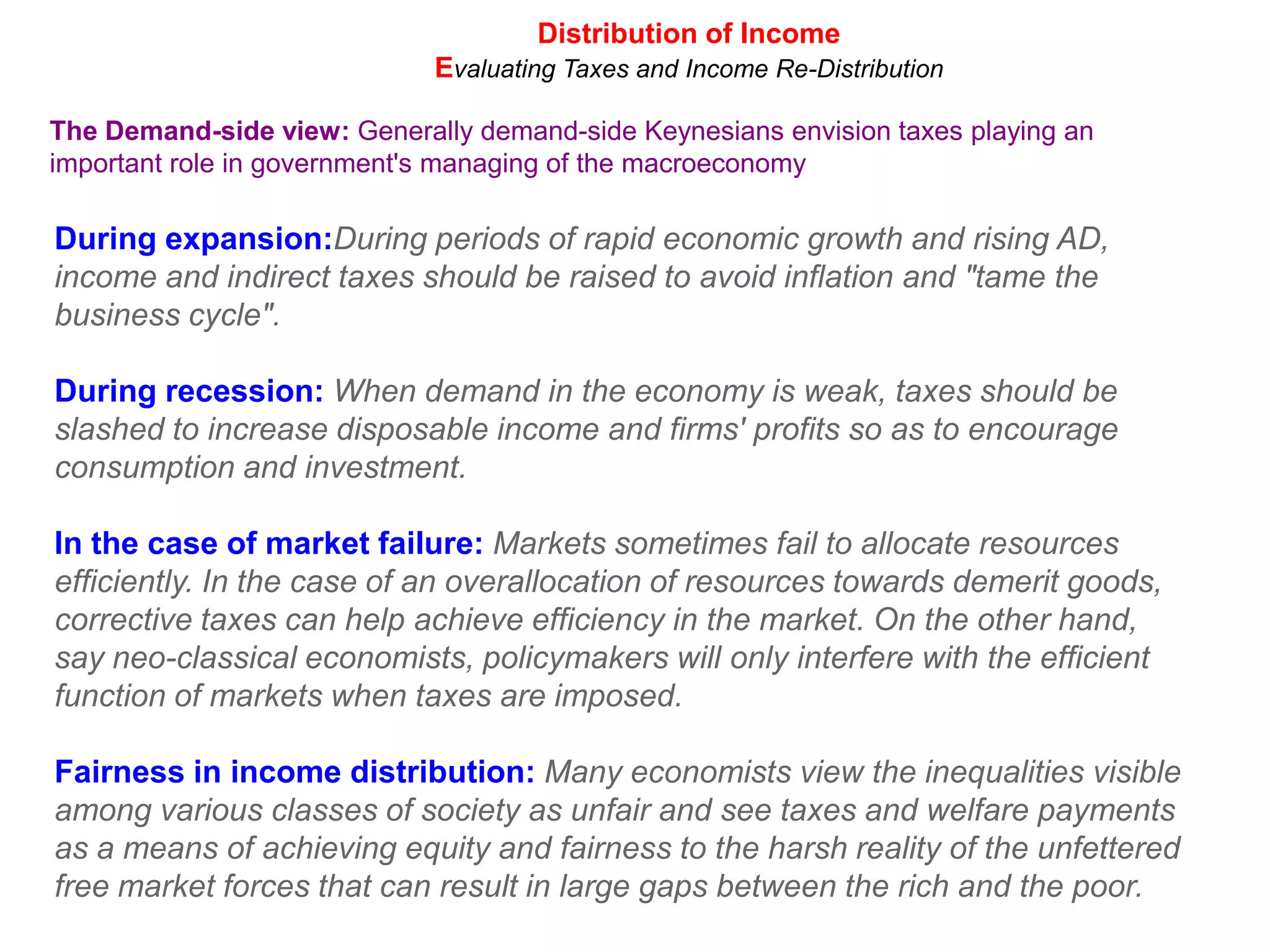 Unit 3.6 income distribution | PPTX