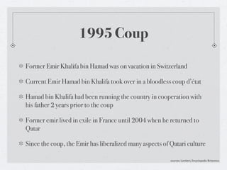 Unit 3 - Emir of Qatar | KEY