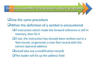 Unit 3 assembler and processor | PPT