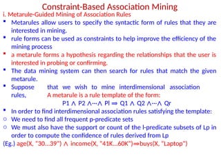 Unit3-AssociationRuleMining and data techniques.pptx