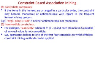 Unit3-AssociationRuleMining and data techniques.pptx
