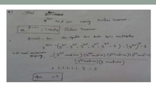 Mathematics of Asymmetric cryptography | PPTX