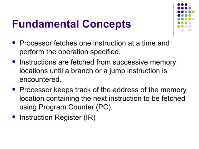 Unit 3 basic processing unit | PPT