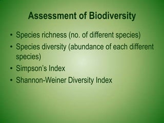 Introduction to Biodiversity | PPTX