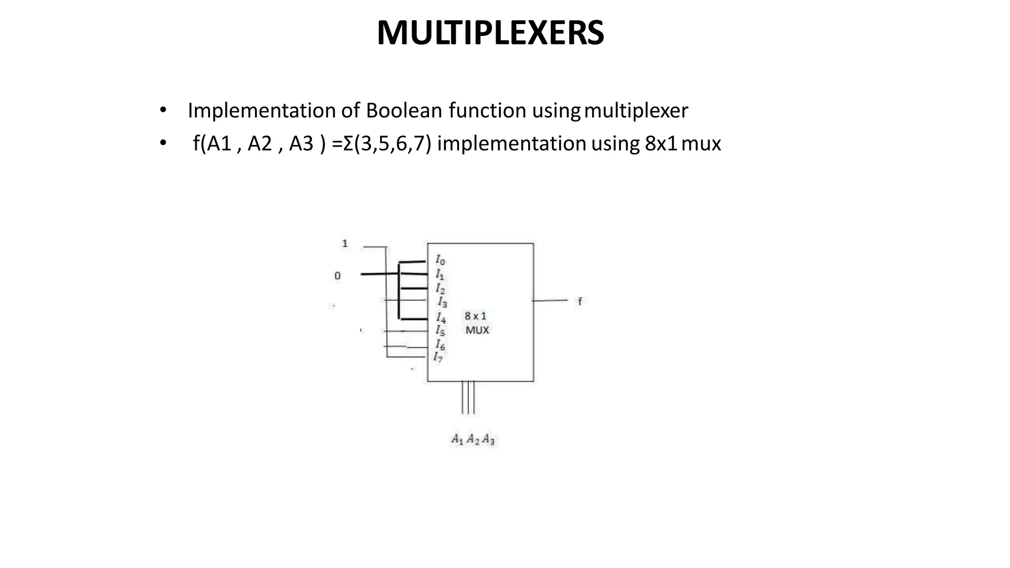 Unit 3 Combinational Circuits Ppt