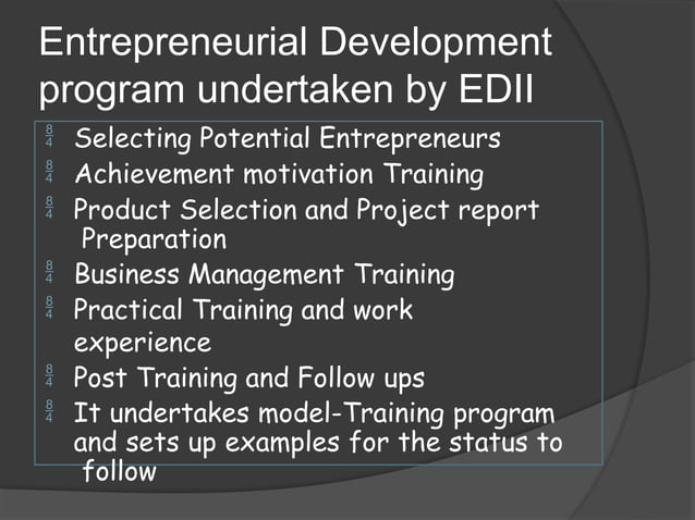 Introduction to entrepreneurship development | PPTX