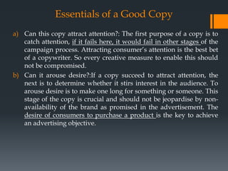 Creative Strategy and advertising budget | PPTX