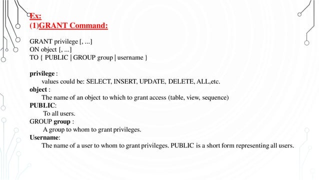 UNIT 3- DATABASE INTEGRITY AND SECURITY CONCEPTS (1).pdf | Databases | Computer Software and ...