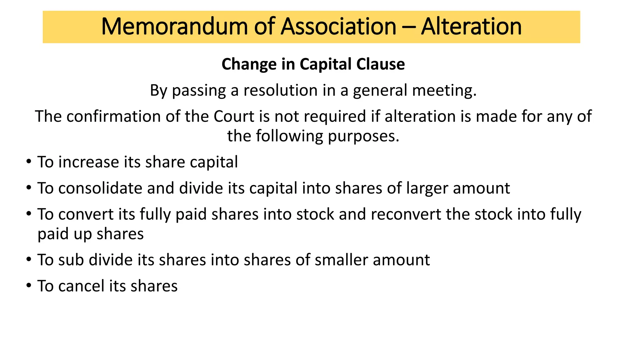 CLSP - Unit 3 - Documents of a Company | PPTX