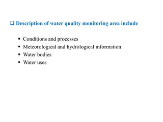 Drinking water and wastewater monitoring | PPTX