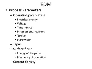Unit 3 electrical energy based process | PPTX
