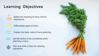 Unit 3 - Factors to Consider in Menu Planning.pptx