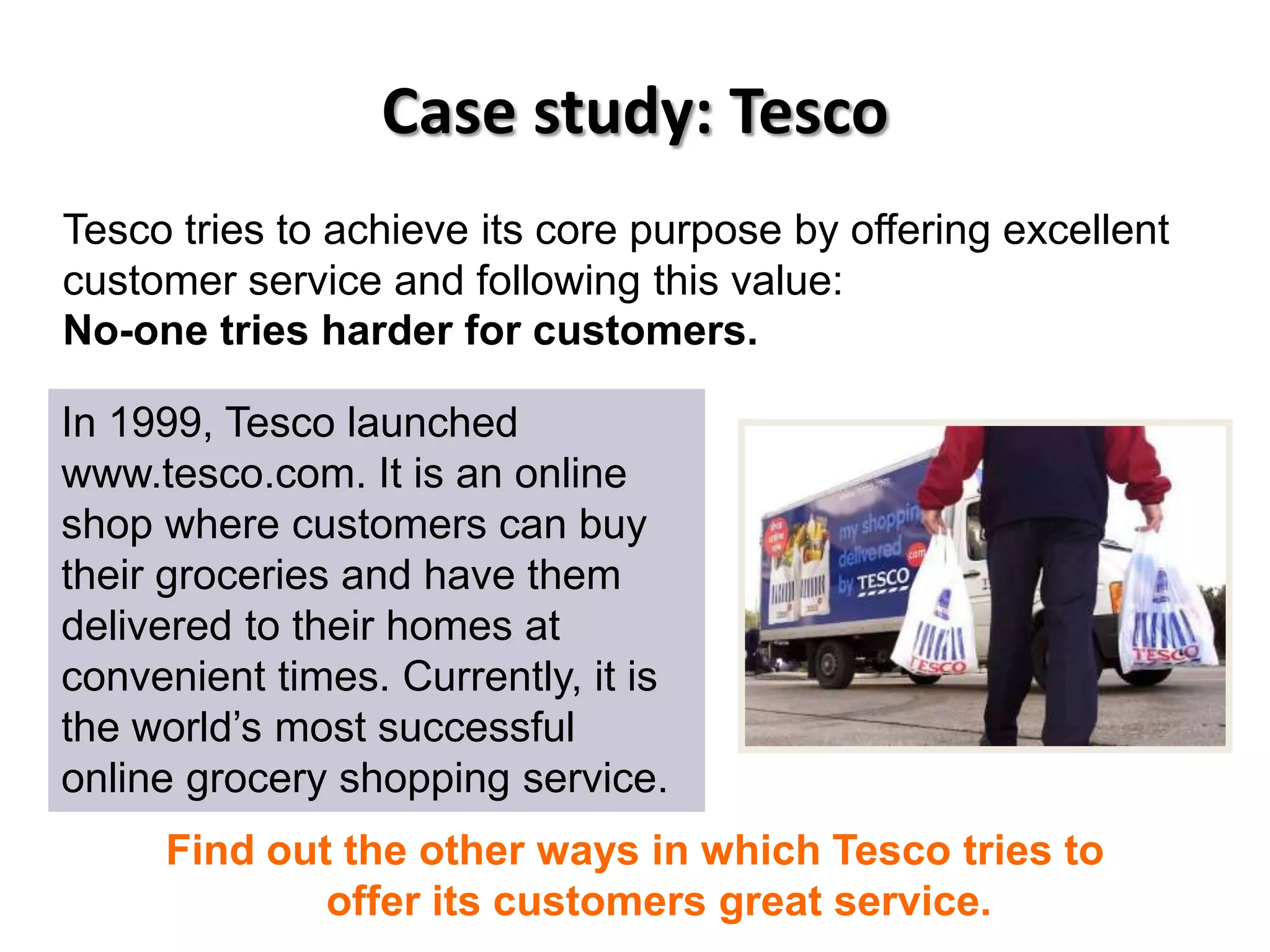BTEC National in ICT: Unit 3 - Functional Areas in more detail - Tesco ...