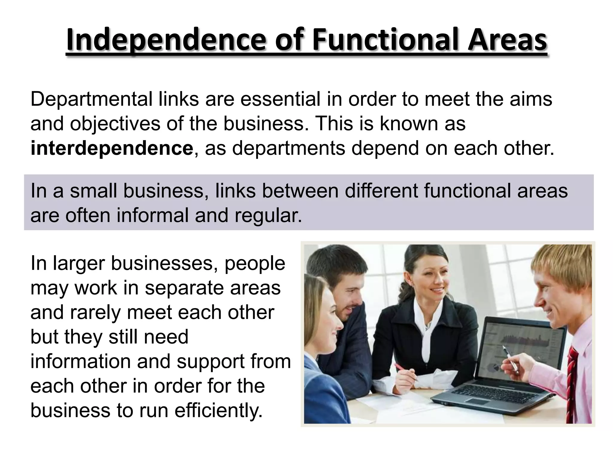 BTEC National in ICT: Unit 3 - Functional Areas in more detail - Tesco ...