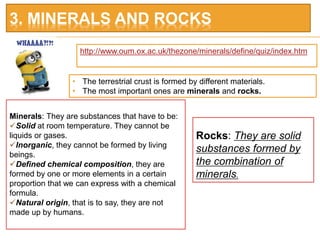 UNIT 3-geosphere-1eso.pptx | Geology | Science
