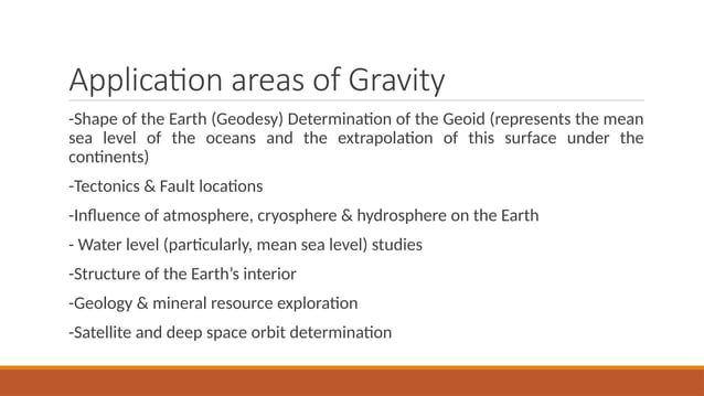 Unit 3-Gravimetry gravity how differ.pptx | Geography | Science