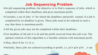 Unit 3 greedy method | PPT