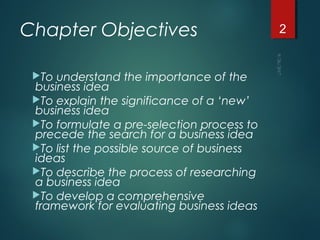 Unit 3 growth of business idea | PPT