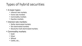 Unit 3 hybrid securities | PPTX