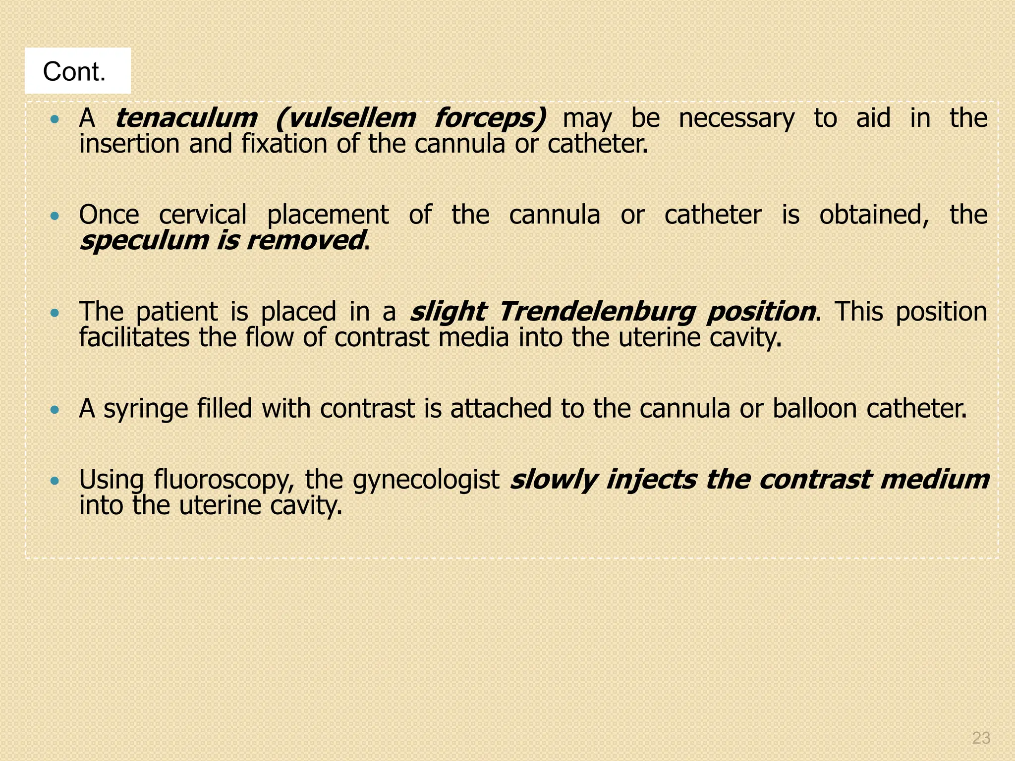 Special radiographic procedure -Hysterosalpingography.pptx