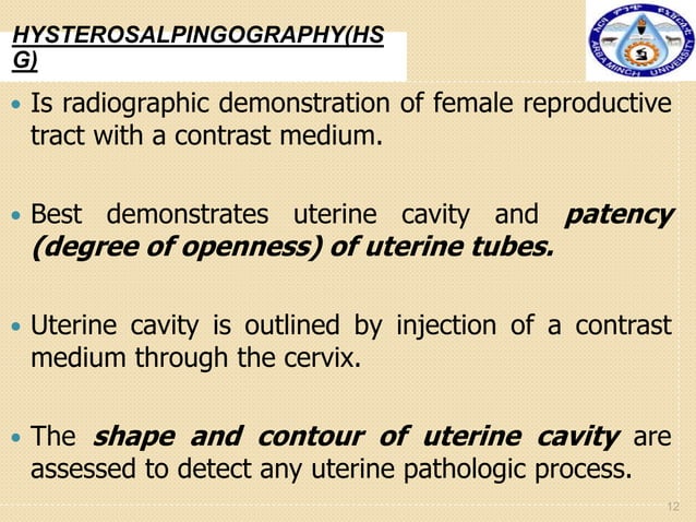 Special radiographic procedure -Hysterosalpingography.pptx | Pregnancy | Reproductive Health